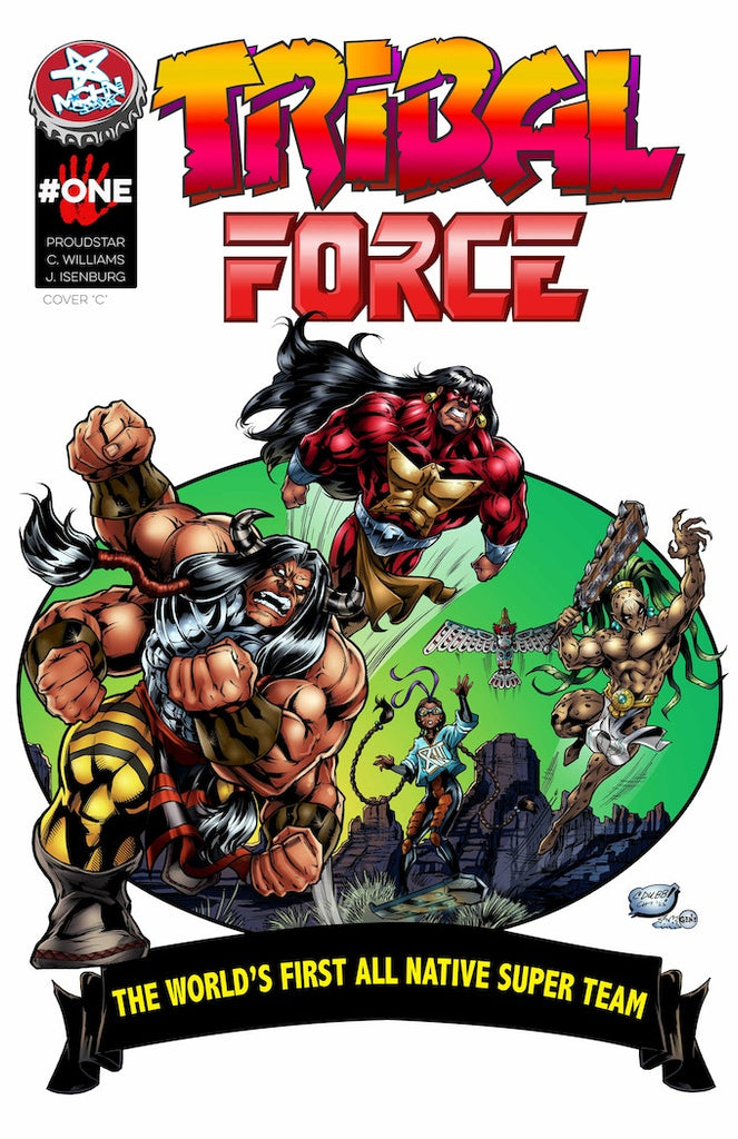 TRIBAL FORCE #1 Cover C – cdubbart